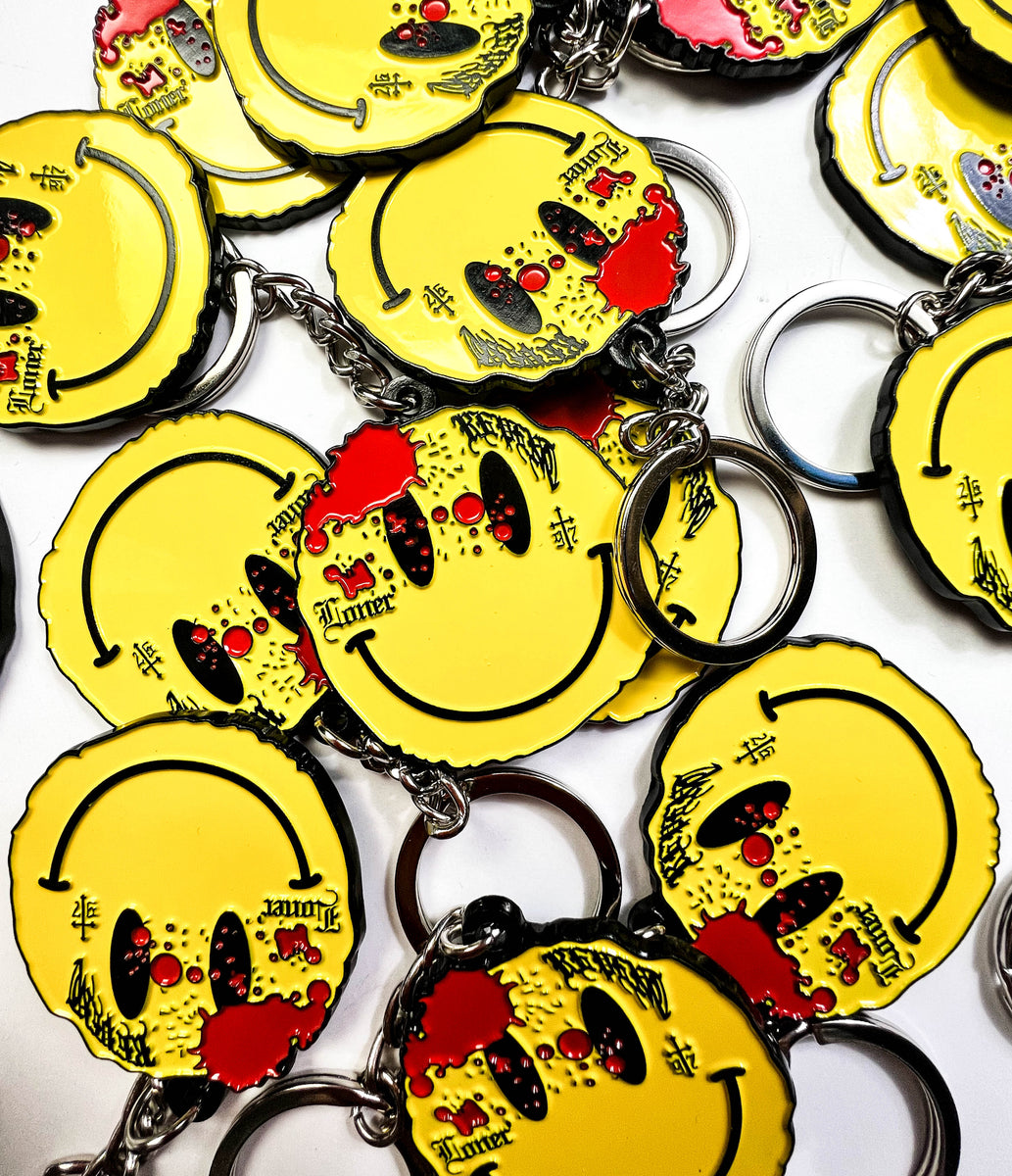 Smiley Key Chain – lonerlifestyle